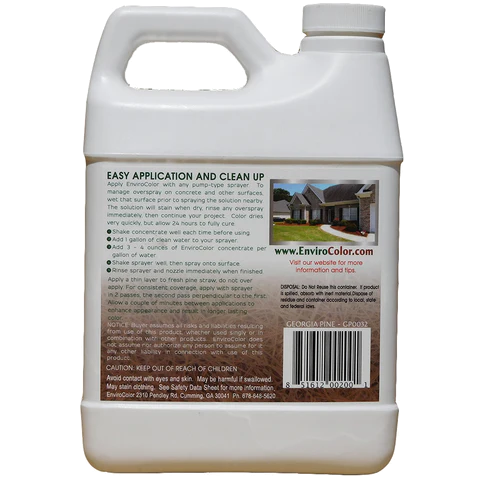 EnviroColor Georgia Pine Straw Dye | 2,400 SQ. FT. - 32 OZ