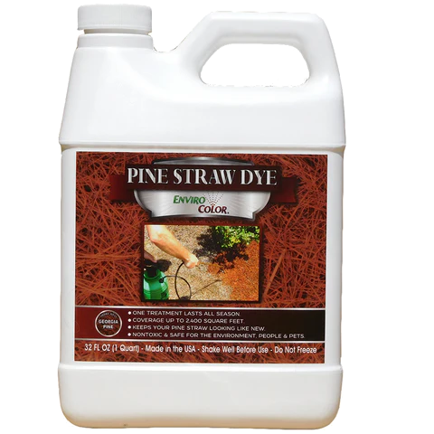 EnviroColor Georgia Pine Straw Dye | 2,400 SQ. FT. - 32 OZ
